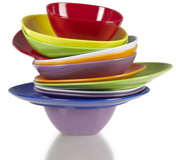 La vaisselle en mélamine